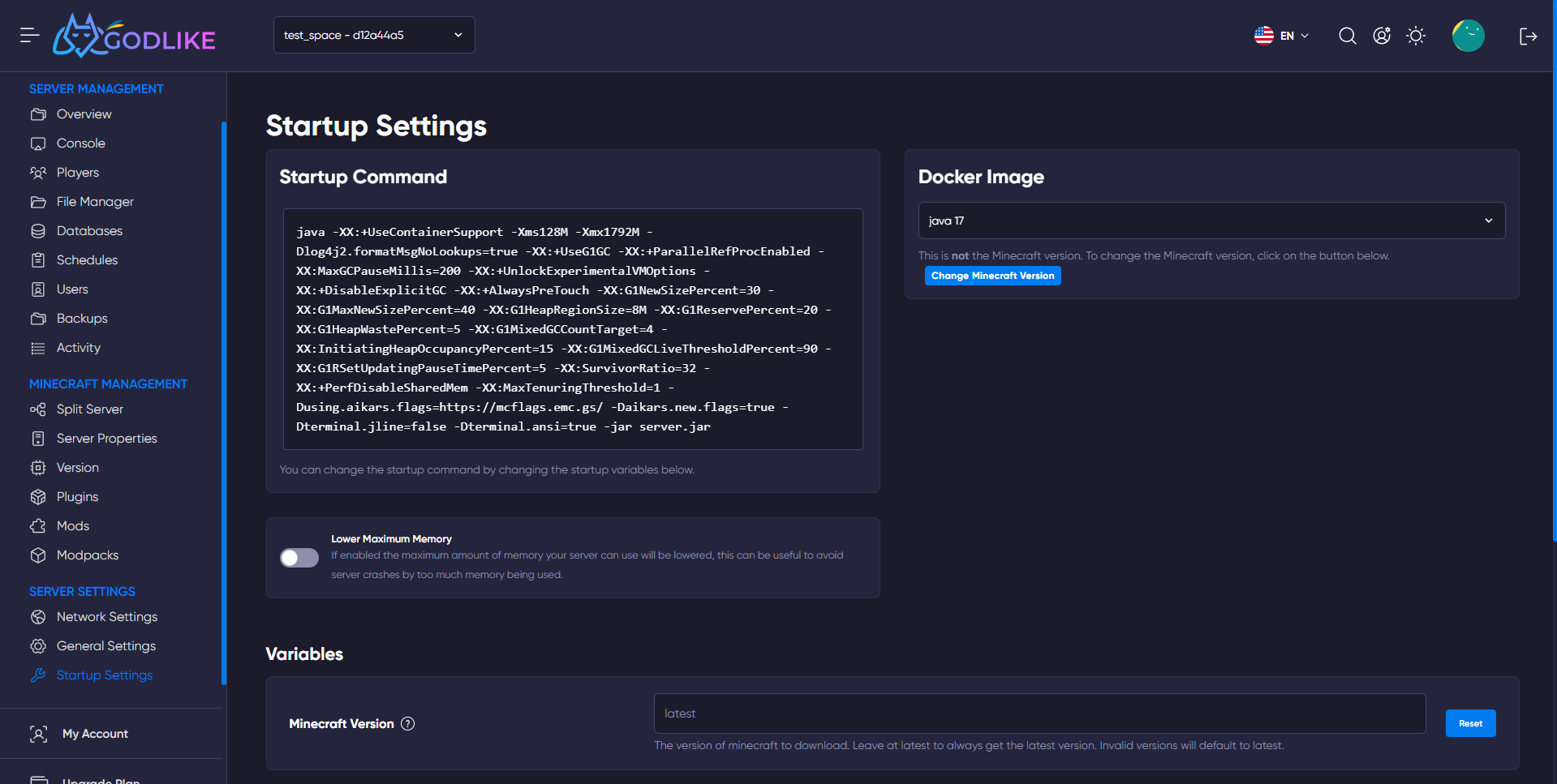 About Godlike Gaming Panel - Godlike
