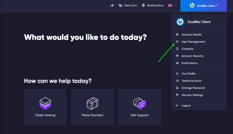 Jak dodać podużytkowników rozliczeniowych - Godlike