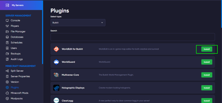 How to add plugins to Minecraft Server - Godlike