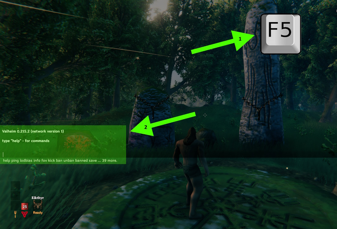 How to Activate Valheim console commands? - Godlike