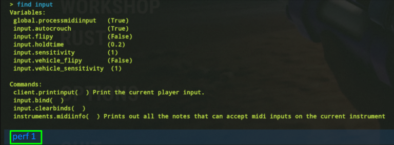 How to show FPS in Rust? - Godlike