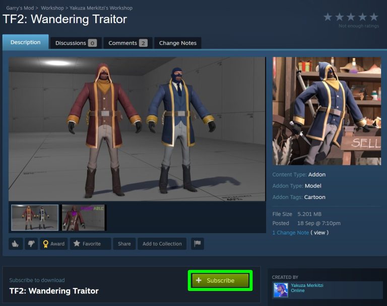 How to add player models to the Garry's Mod server? - Godlike