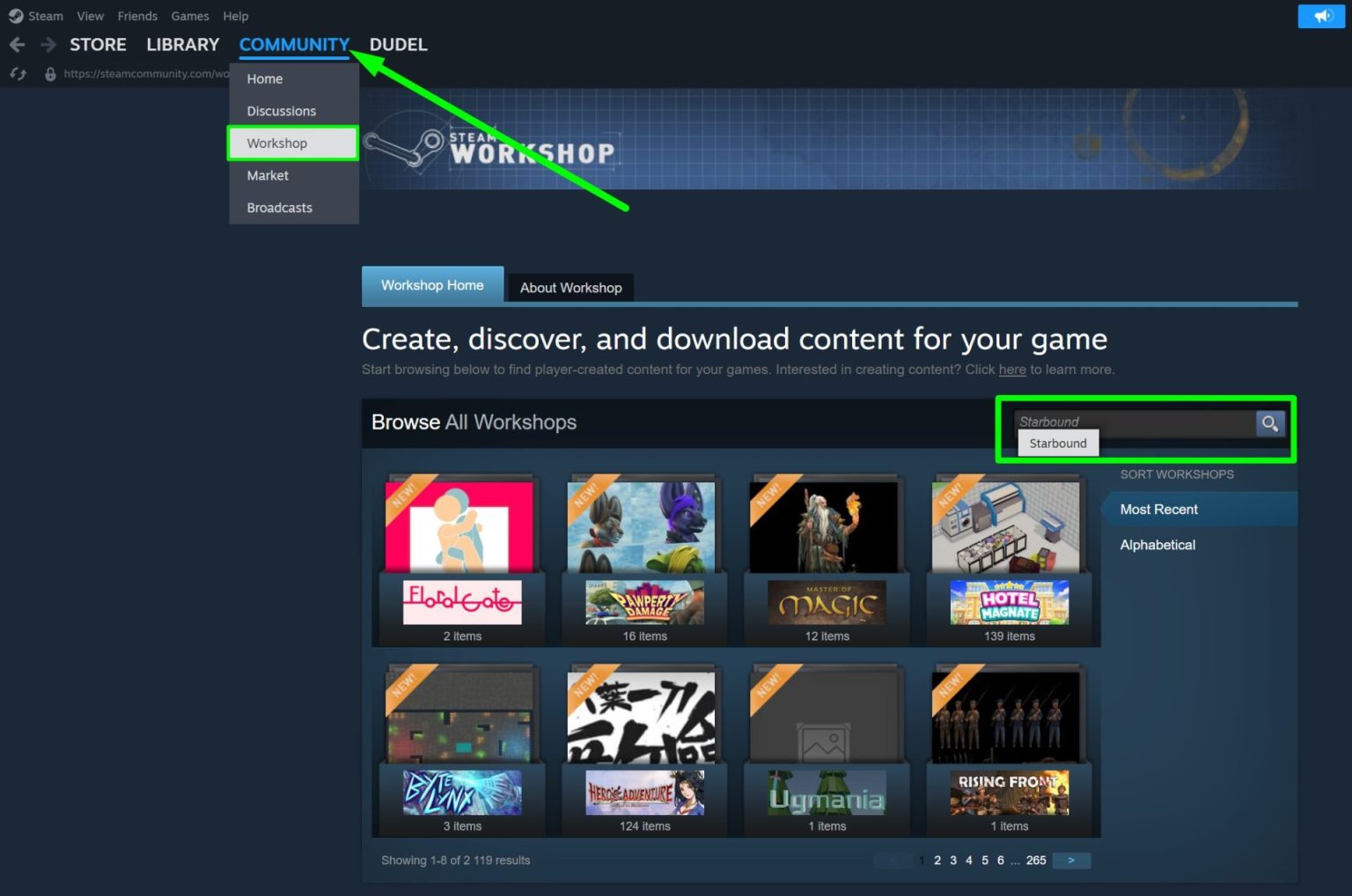 How to install mods on the Starbound server? - Godlike