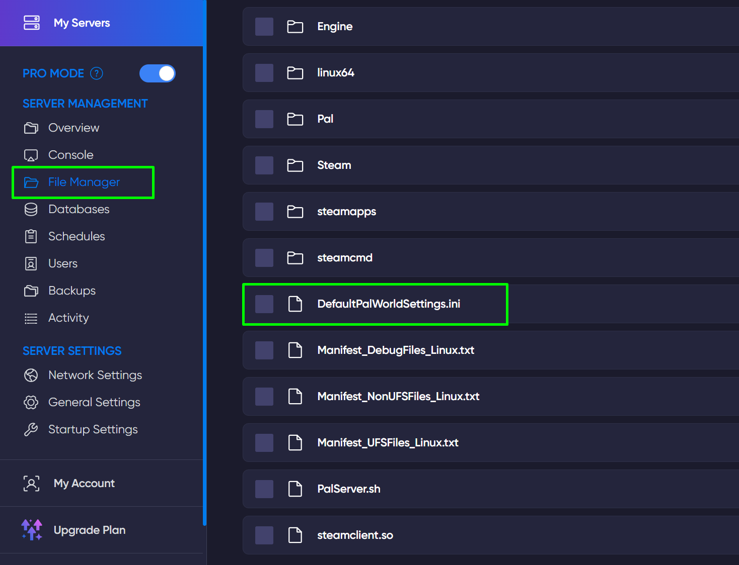 Palworld Difficulty Settings Server - Godlike