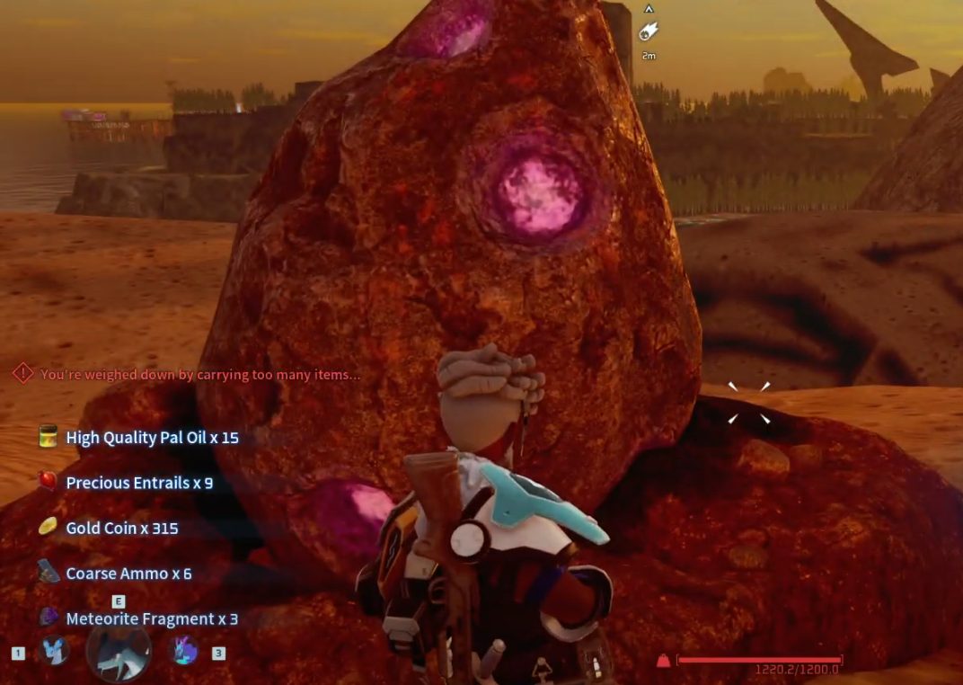 Meteorite in Palworld Sakurajima Update - Godlike