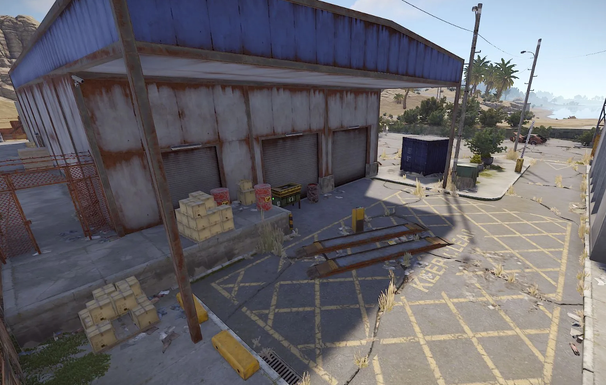 Ferry Terminal Monument Guide For Rust - Godlike