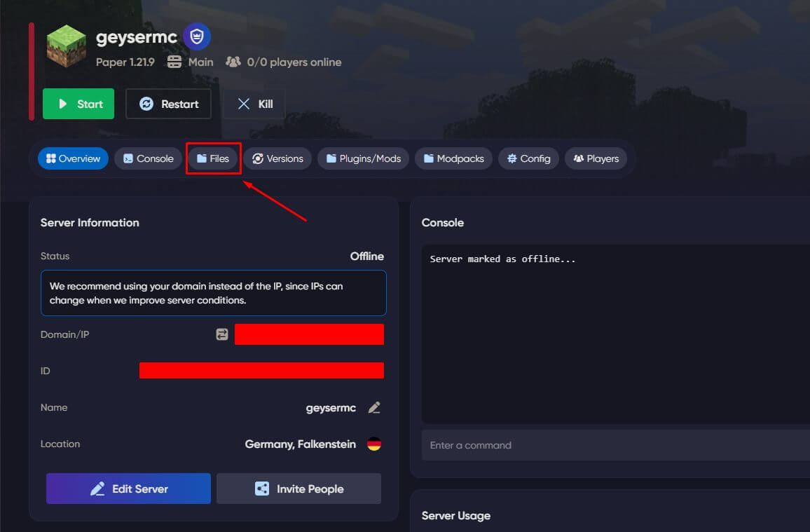 How to Install GeyserMC on a Minecraft Server - Godlike